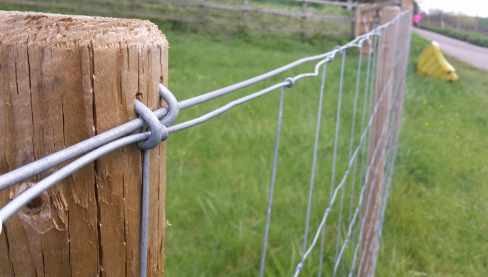 Tension Straining Line Wire Galvanised Steel 100m x 2.5mm Chain Link ...