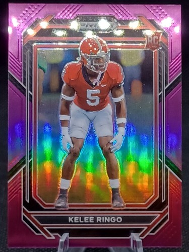 2023 Panini Prizm Draft Picks Kelee Ringo RC Rookie Card #176 Purple ...