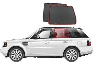 Snap Shades for Land Rover Range Rover Sport 1st Gen Rear (2005-2013 ...