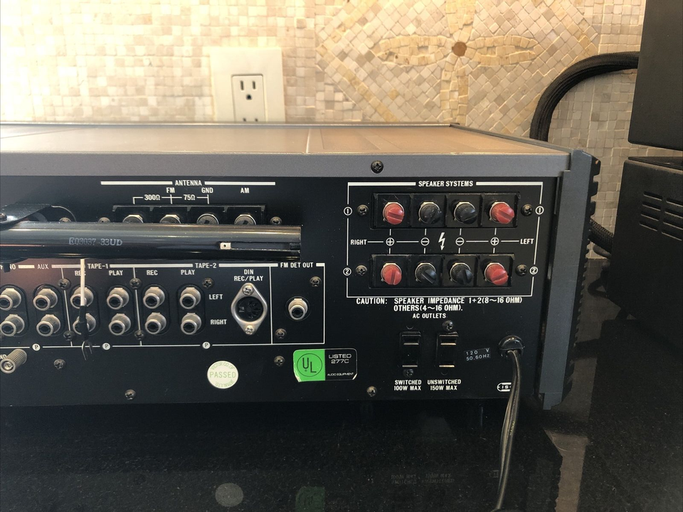 JVC JR-S200 Mark II AM/FM Stereo Receiver Perfect Working Condition | eBay