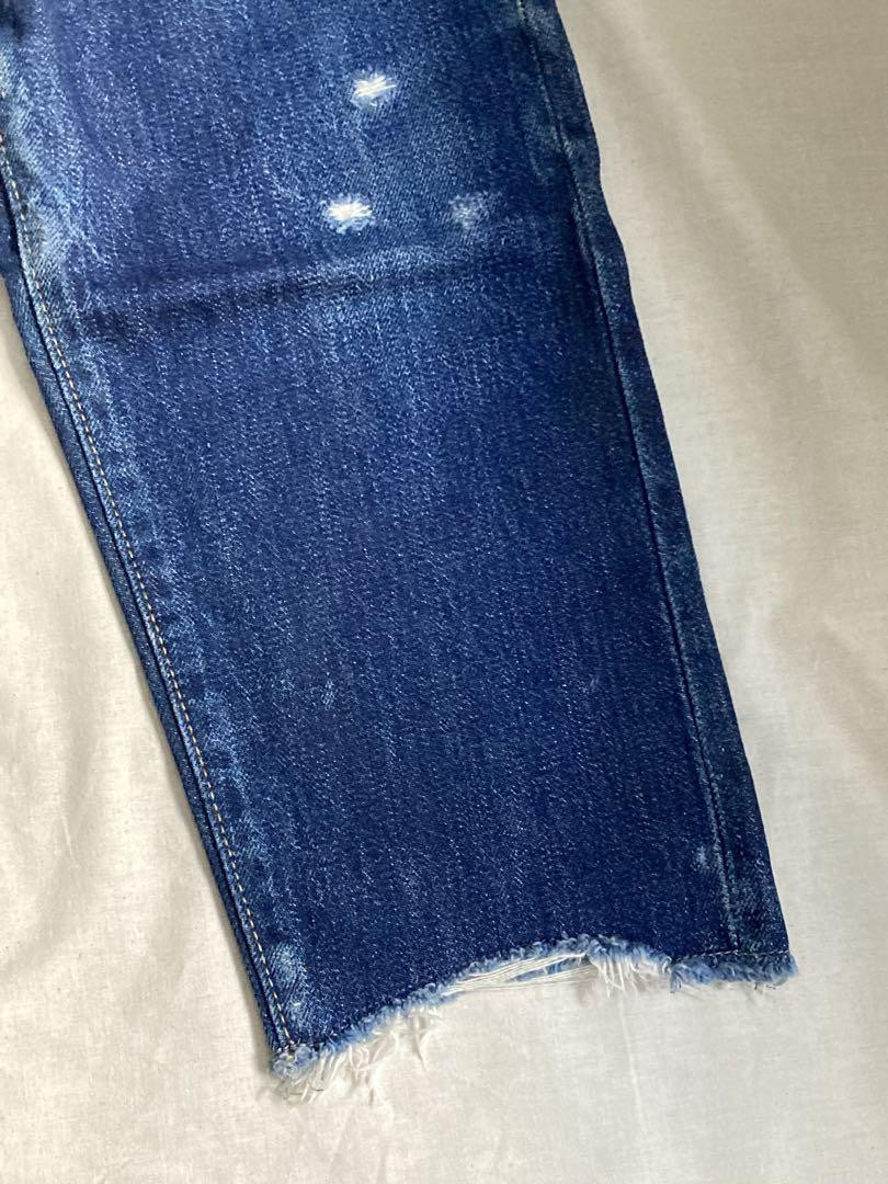 Chimala Slim Fit Tapered Denim Pants Dark Blue 27 Unisex New Chimala Slim Fit Tapered Denim Pants Dark Blue 27 Unisex New