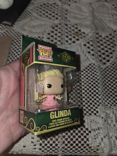 Wicked PINK GLINDA Vinyl Figural Keychain New Official | eBay