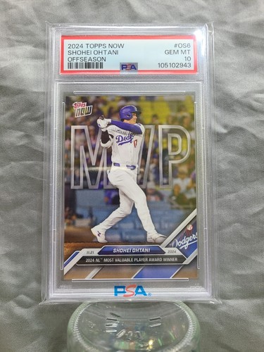 2024 Topps Now Shohei Ohtani NL MVP #OS6 PSA 10 GEM MINT | eBay