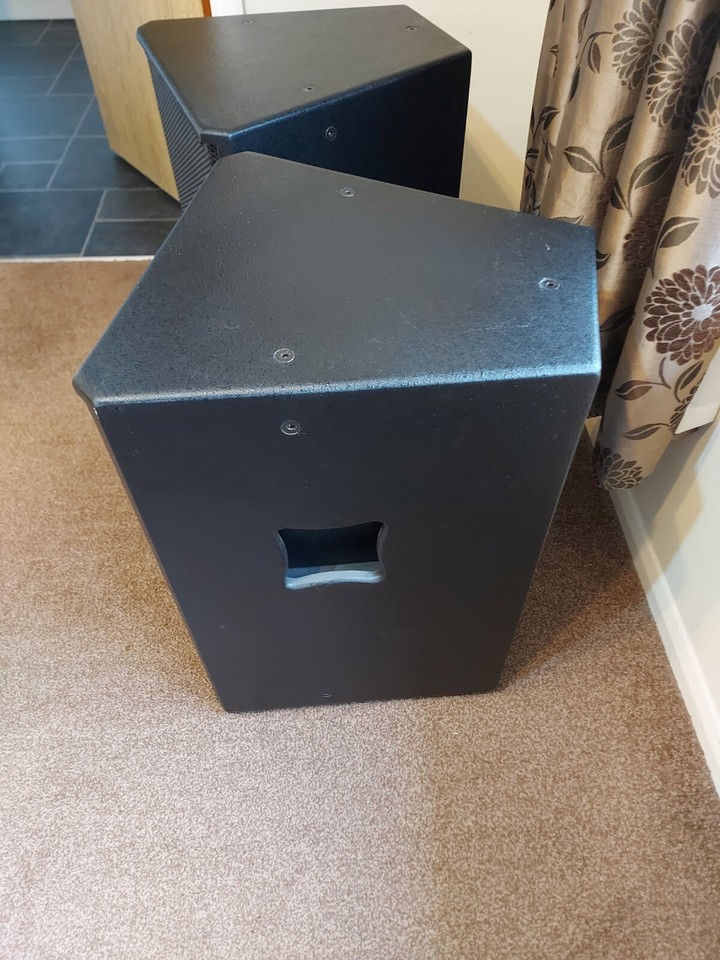 2 Intimidation PI-112 MK11 12" Passive Speakers, Black, Wired, 360W AES ...