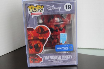 Funko Pop! Art Series Firefighter Mickey Action Figure (FUN55076 ...