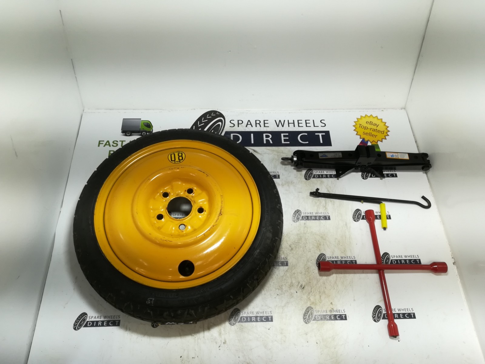 2009 - 2023 MAZDA 3 16" SPARE SPACE SAVER WHEEL + JACK KIT (MZ1) | eBay UK
