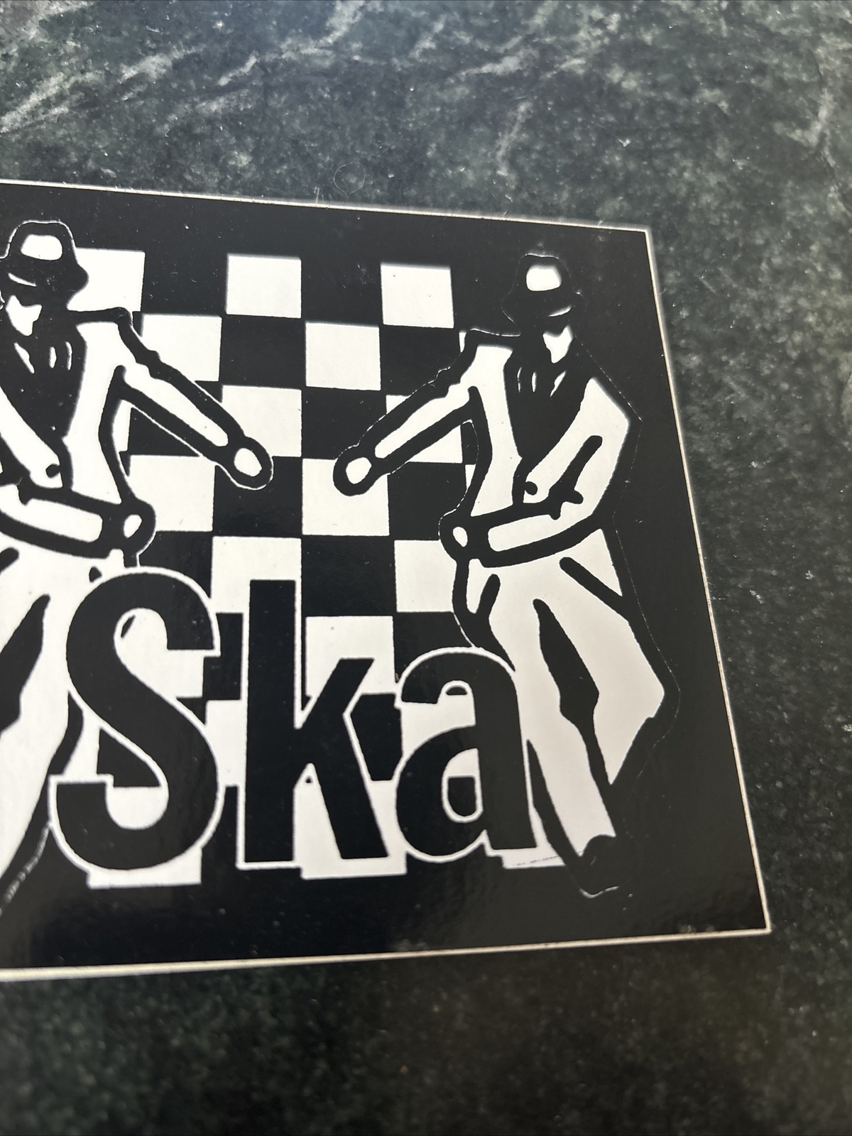 Two Tone Records vtg sticker Decal Label Promo Rare Vinyl 4” Logo Band ...