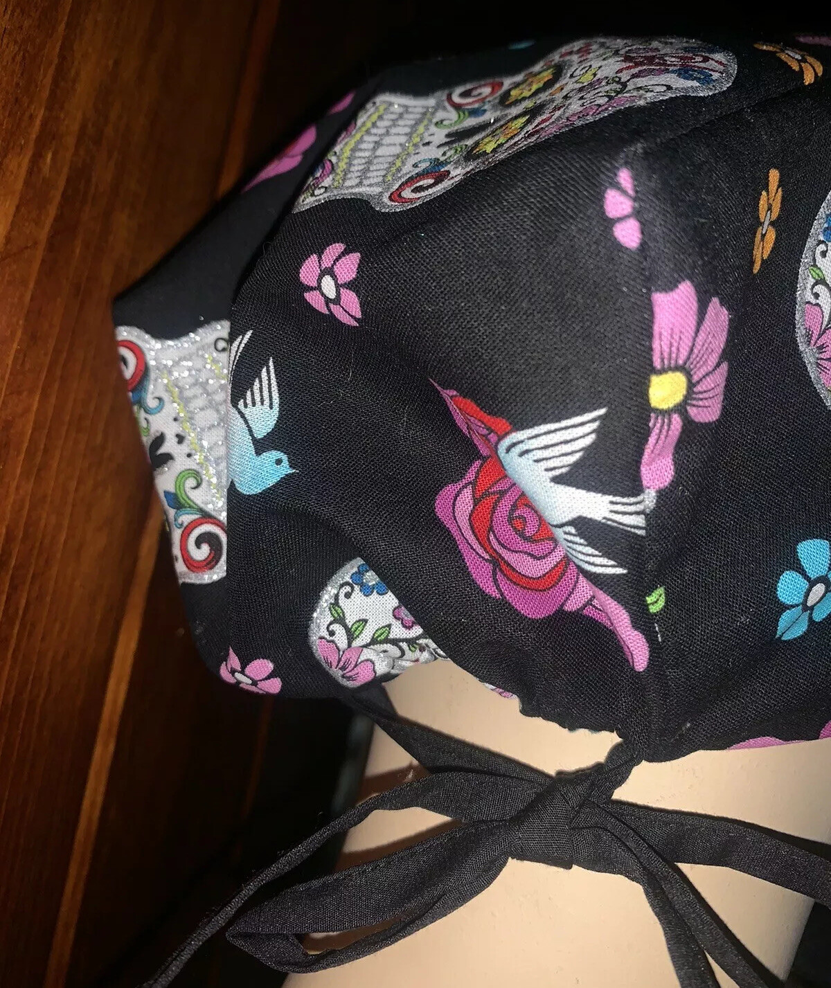 Sugar Skulls Scrub Cap, Skulls Scrub Cap, Halloween Scrub Cap, Surgeon ...