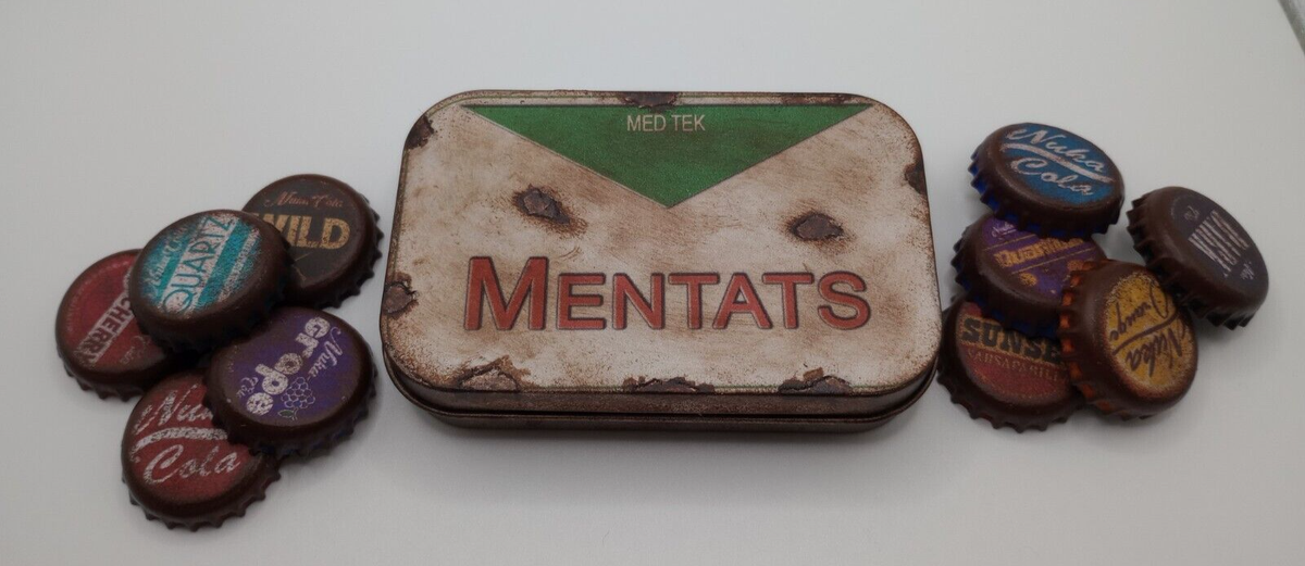Mentats Box Fallout Mentat Flavors Texture And Heart Pills At Fallout