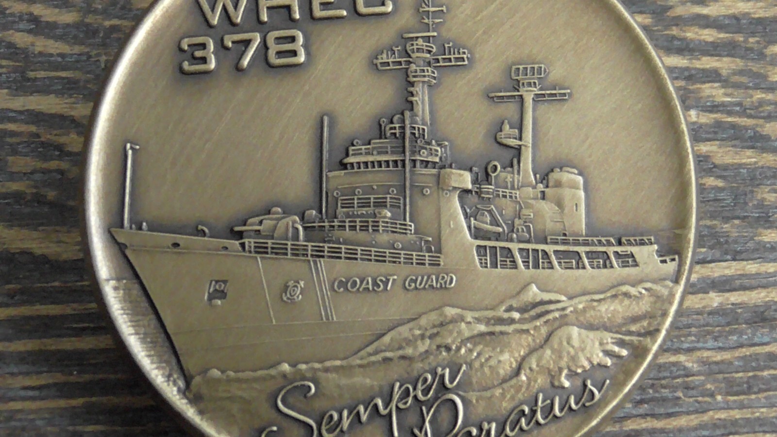 USCG USCGC WHEC-378 Semper Paratus Coast Guard Challenge Coin #809S | eBay