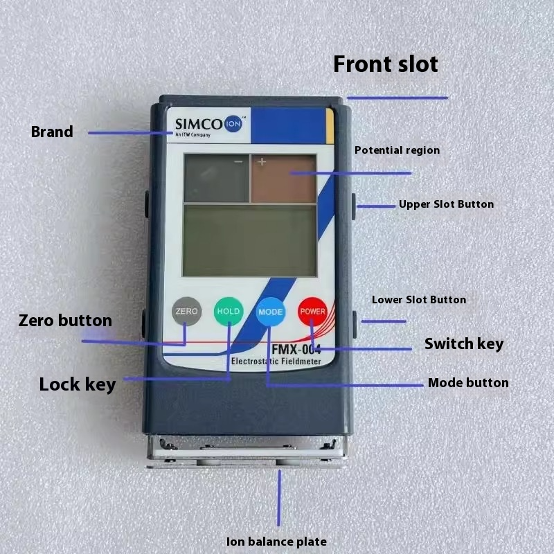 FMX-004 Surface Static Electricity Tester Static Electricity Testing ...