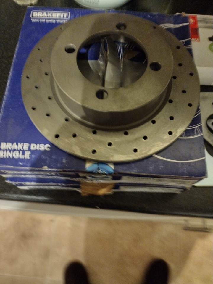 Reliant Robin Rialto Axle Trike Brake Disc Conversion Kit Brand New ...