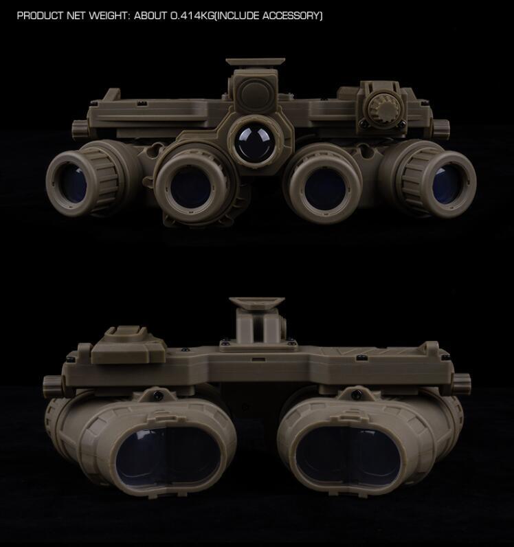 GPNVG18 Binocular night vision model Thermal fusion version Tactical ...
