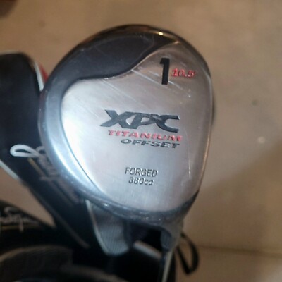 XPC Titanium Offset Driver 10.5° Regular Flex Graphite Arthritic Grip ...