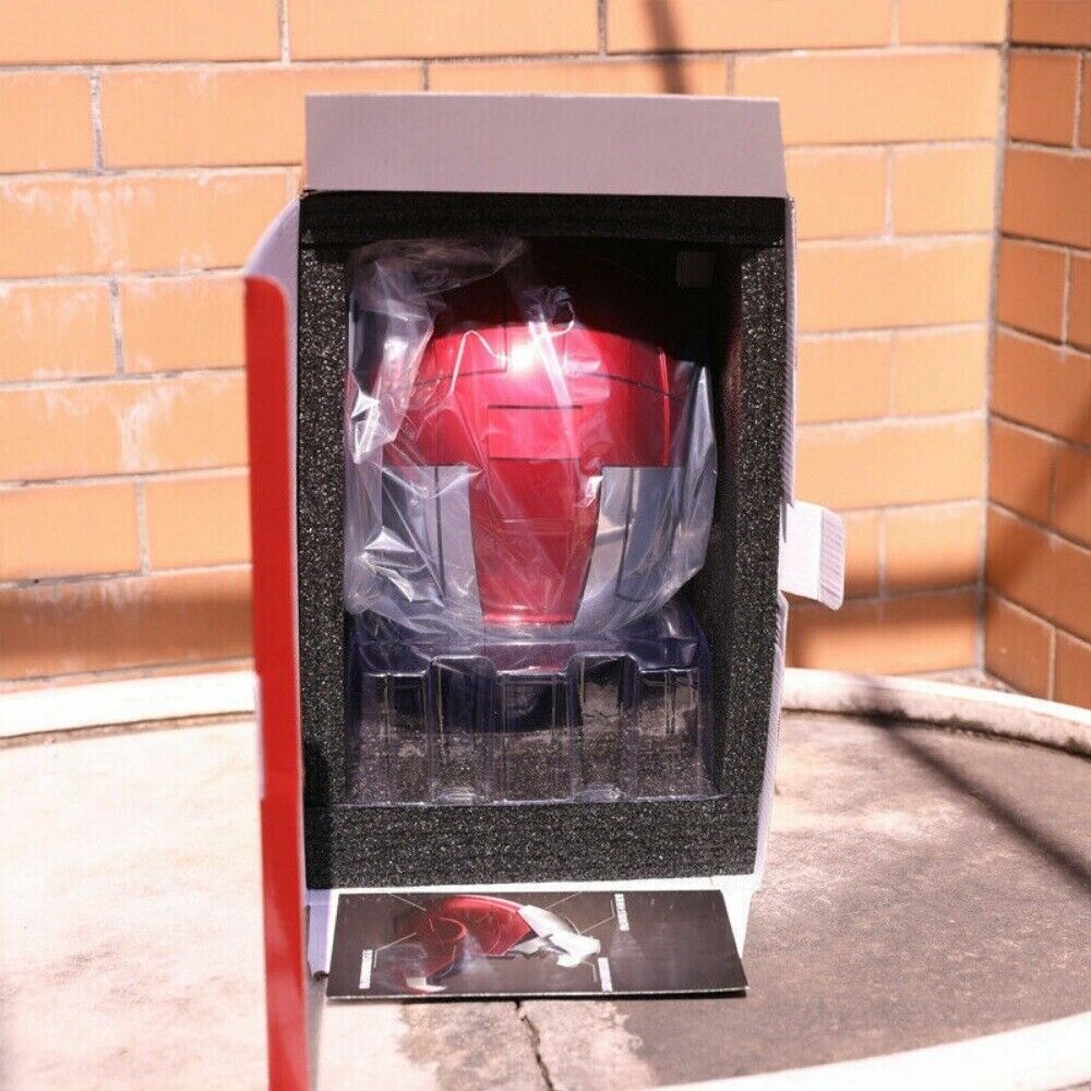 US Iron Man MK5 Cosplay Helmet Wearable Voice-control Sounds & LED Eyes ...