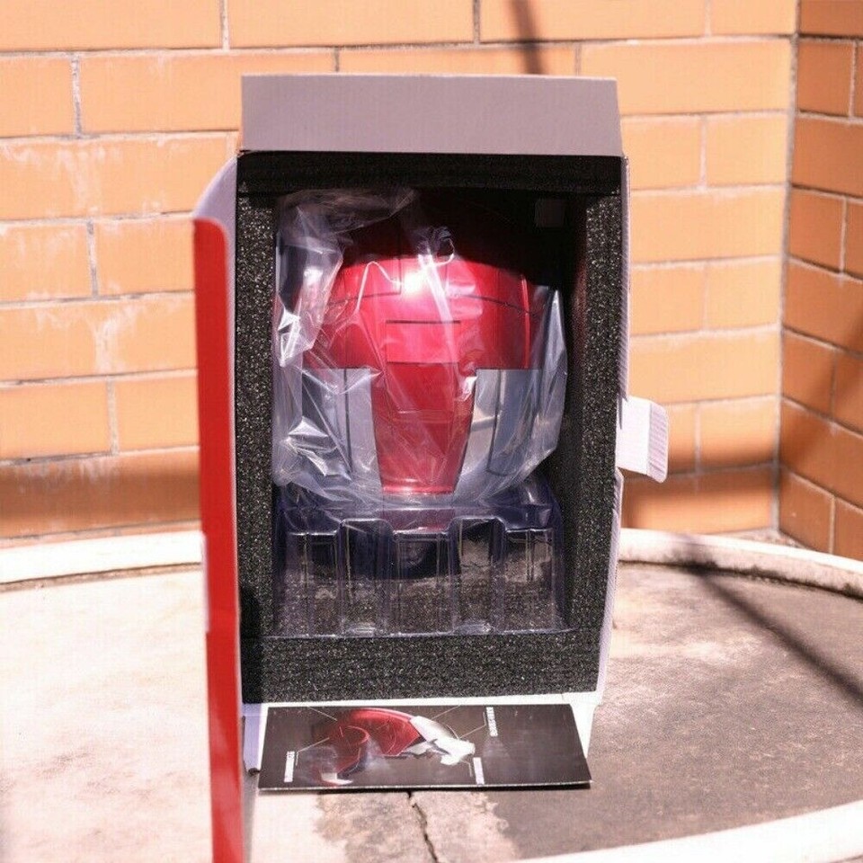 US Iron Man MK5 Cosplay Helmet Wearable Voice-control Sounds & LED Eyes ...