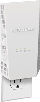 NETGEAR - EX6400 AC1900 WiFi Mesh Wall Plug Range Extender and Signal ...