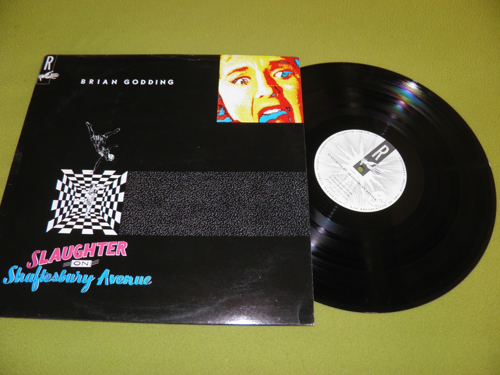 Brian Godding (Blossom Toes) Slaughter On Shaftesbury Avenue 1988 A1/B1 ...