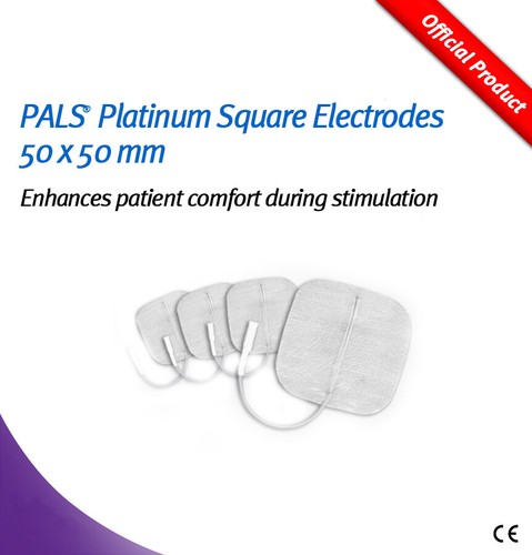 PALS Platinum Square Electrodes 50x50mm with Multistick Gel - pack of 4 | eBay UK