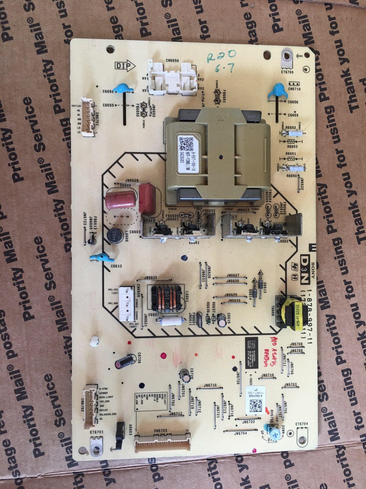 sony 1-878-997-11 d3n inverter board | eBay