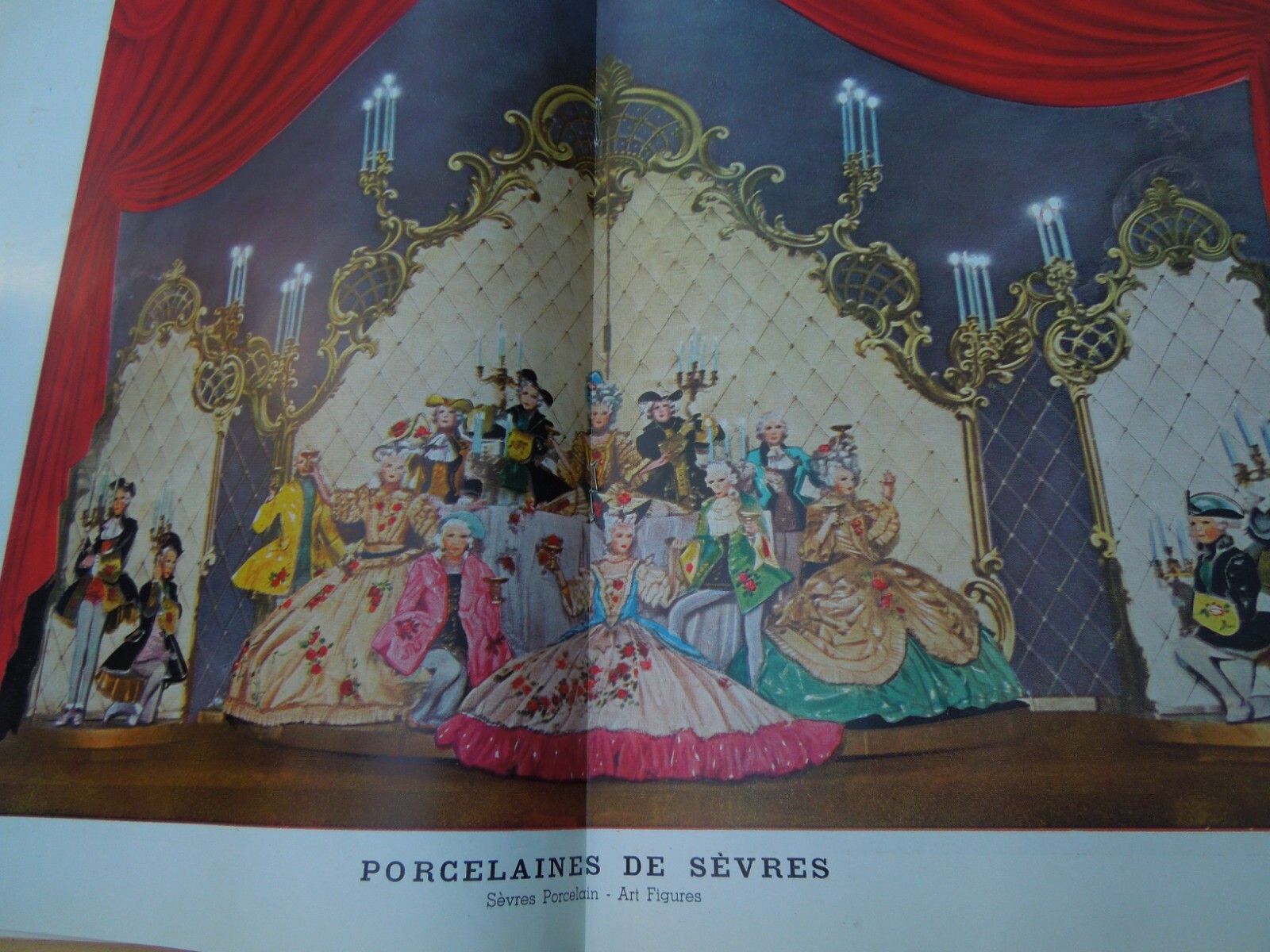 Folies Bergere Program Cabaret Music Hall Paris France Velvet Cover ...