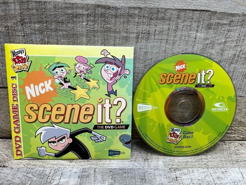 Nick Scene It? Wendy's Kids Meal Dvd Game Disc 1 Fairley Odd Parents ...