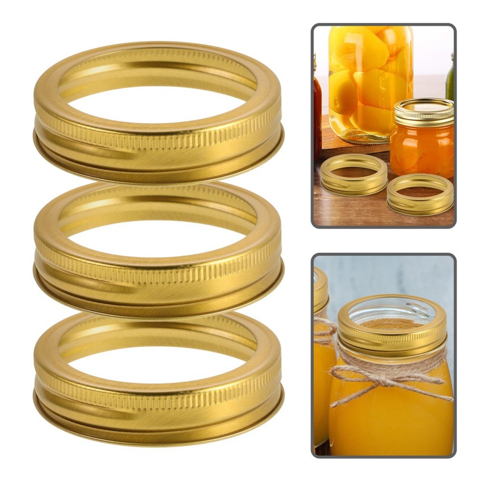24pcs Jar Replacement Rings Wide Mouth Jar Bands Canning Jar Band For ...
