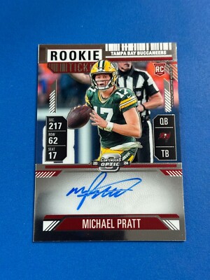 2024 Contenders Optic #128 Michael Pratt RC Rookie Ticket Auto ...