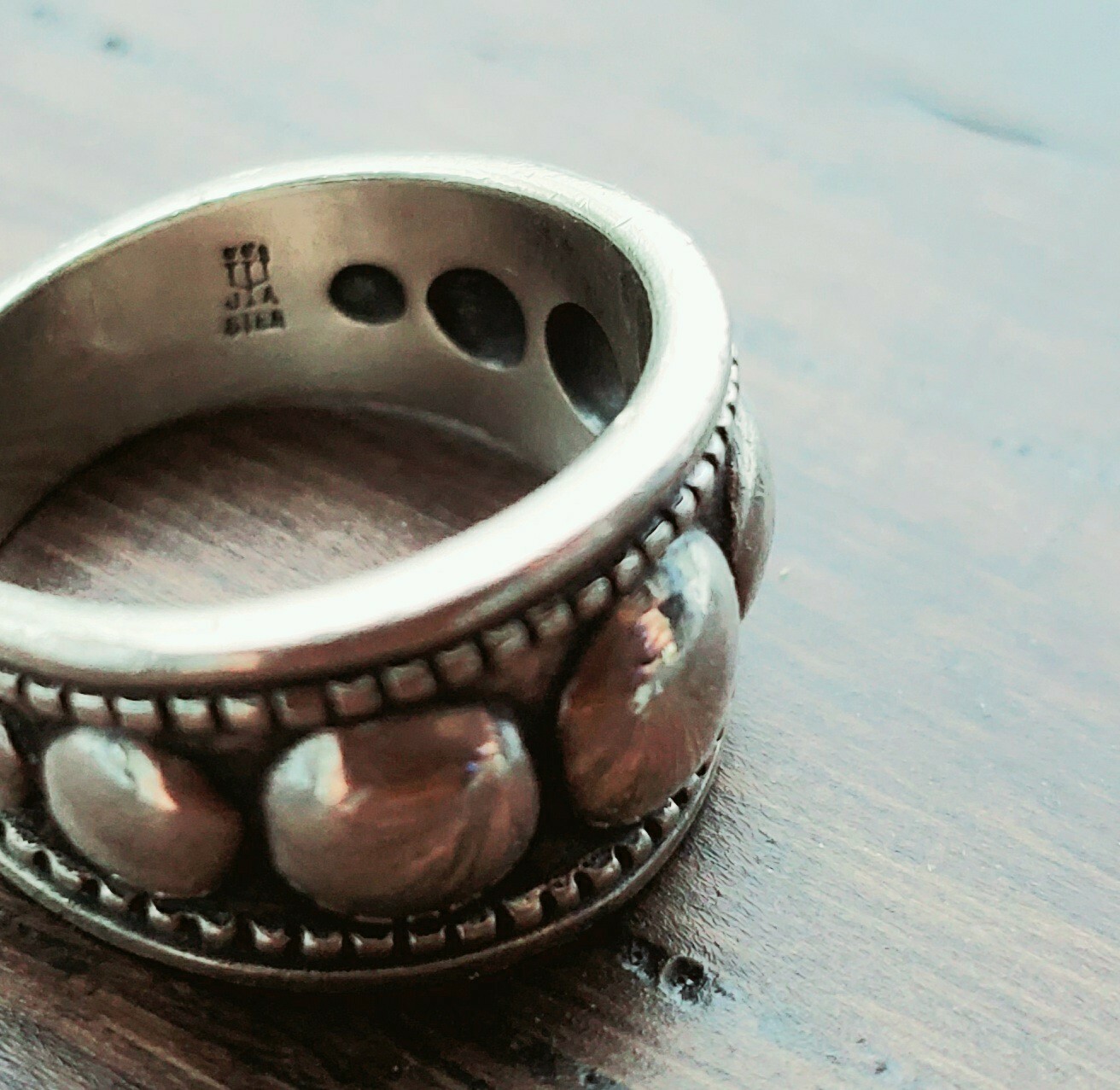 Retired James Avery Graduated Bead Ring Vintage Size … - Gem