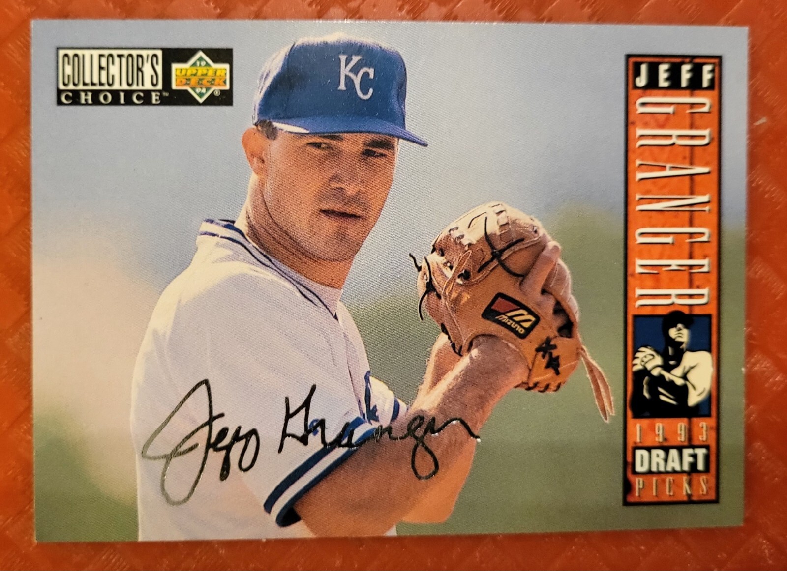 1994 COLLECTOR'S CHOICE SILVER SIG ROOKIE CLASS JEFF GRANGER BASEBALL CARD | eBay