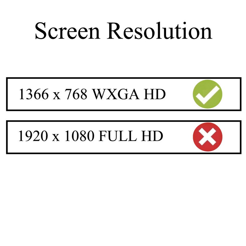 Hp hq-tre 71025 Replacement Notebook Screen 15.6" HD LED Matte Display ...