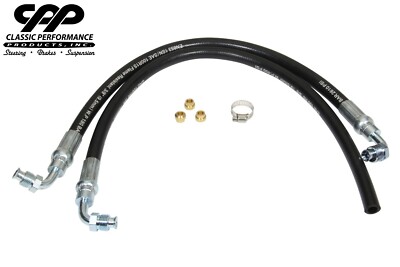 CPP POWER STEERING GEAR BOX RUBBER HOSE KIT 605 500 SERIES CONVERSION ...