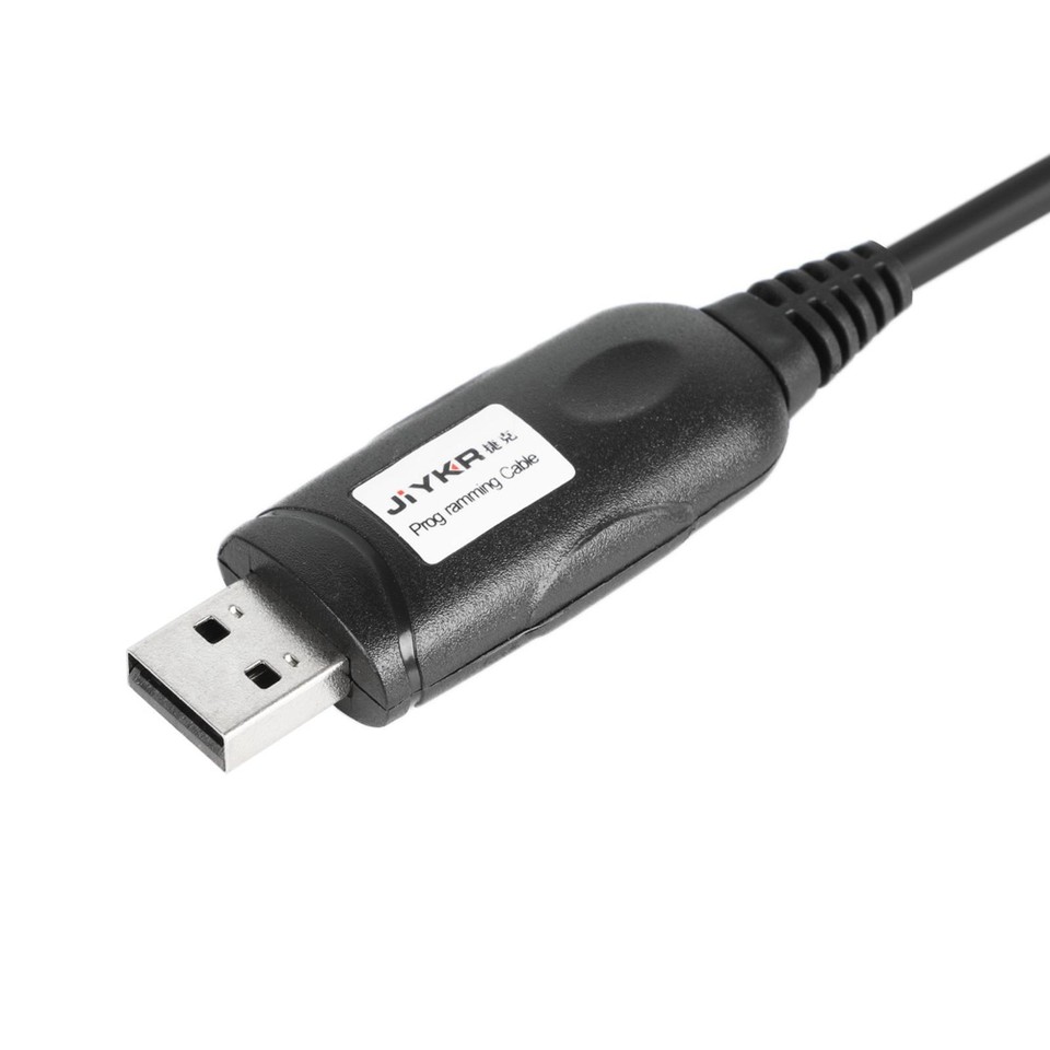 8 in1 USB Programming Cable Writing Cord For Motorola ICOM Kenwood ...