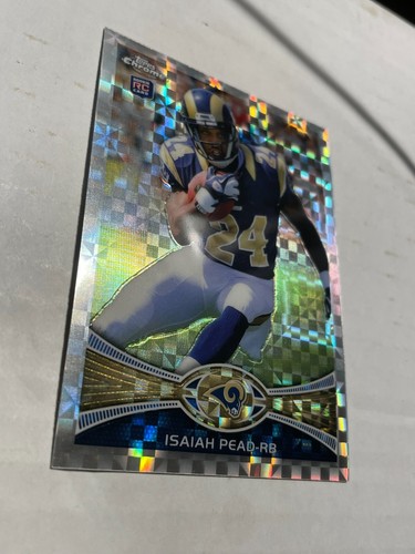 2012 Topps Chrome #202 Isaiah Pead. St Louis Rams RC | eBay