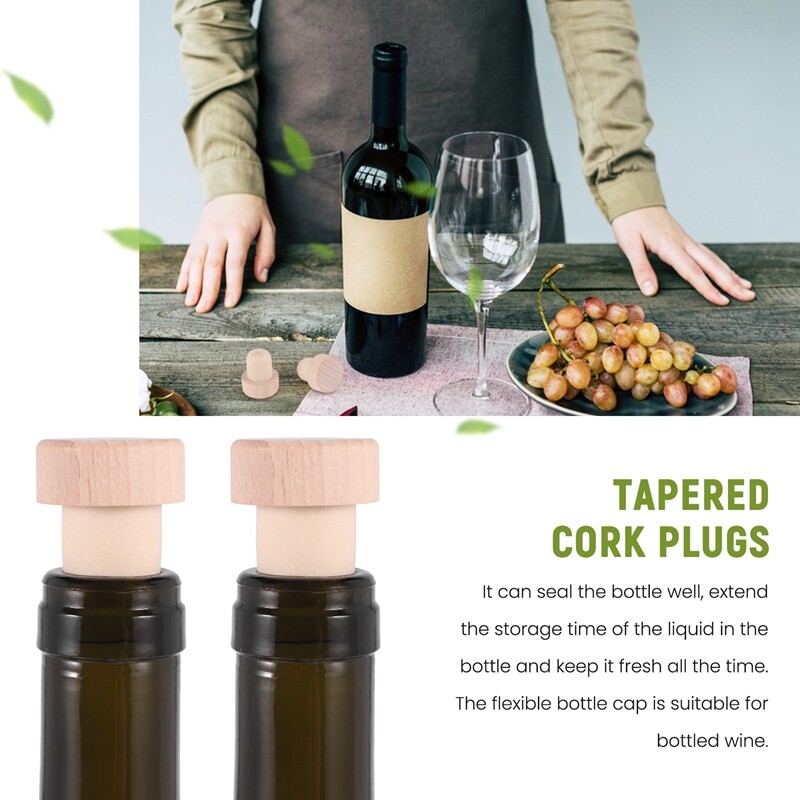 Wine Corks T Shaped Cork Plugs for Wine Cork Wine Stopper Reusable Wine ...