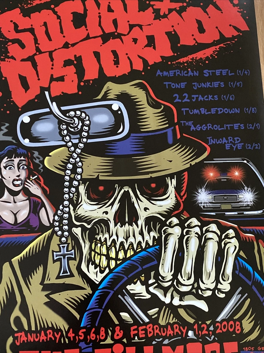Social Distortion Poster