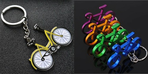 Bike Keyring NEW UK Seller Metal Key Ring Motorbike Racing Pedal ...