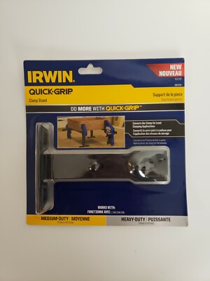 IRWIN 1964756, QUICK-GRIP, Clamp Stand for Medium-Duty and Heavy-Duty ...