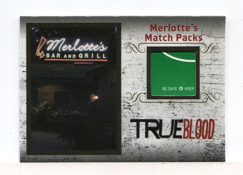 True Blood Archives Merlotte's Match Packs Relic Card R1 #144/299 | eBay