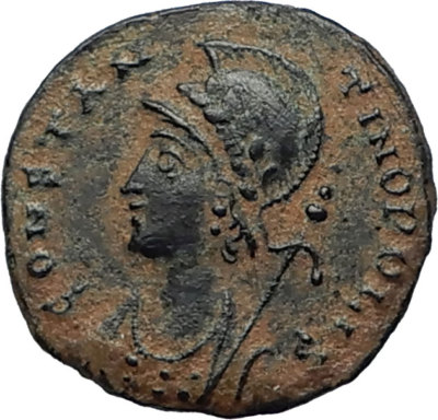 CONSTANTINE I the GREAT Founds Constantinople Original Ancient Roman ...