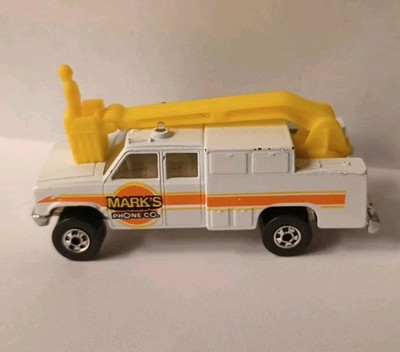 Vintage Hot Wheels Phone Truck 1983 Hong Kong Marks Phone Company | eBay