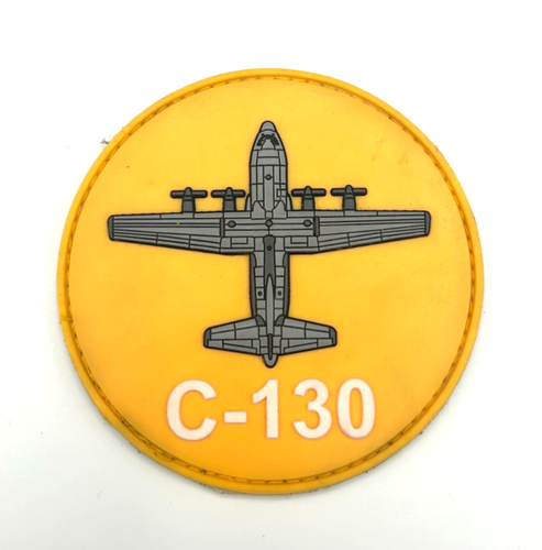 C-130 - YELLOW/GRAY/WHITE- HIGH QUALITY PVC PATCH | eBay