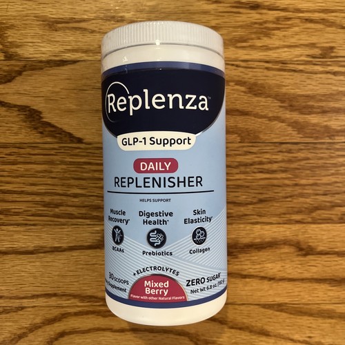Replenza GLP-1 Support Daily Replenisher Mixed Berry 6.8 oz - 08/2026 ...