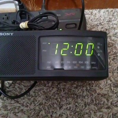 SONY DREAM MACHINE ICF-C740 Clock Radio AM/FM Digital Dual Alarm Backup ...