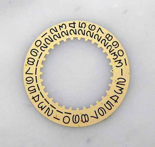Genuine Rolex Submariner GMT Champagne Metallic Date Disc Wheel 1560 ...