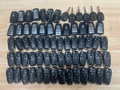 WORN FORD OEM LOT BULK FLIP KEYS SMART KEY REMOTE HEAD FOBS | eBay