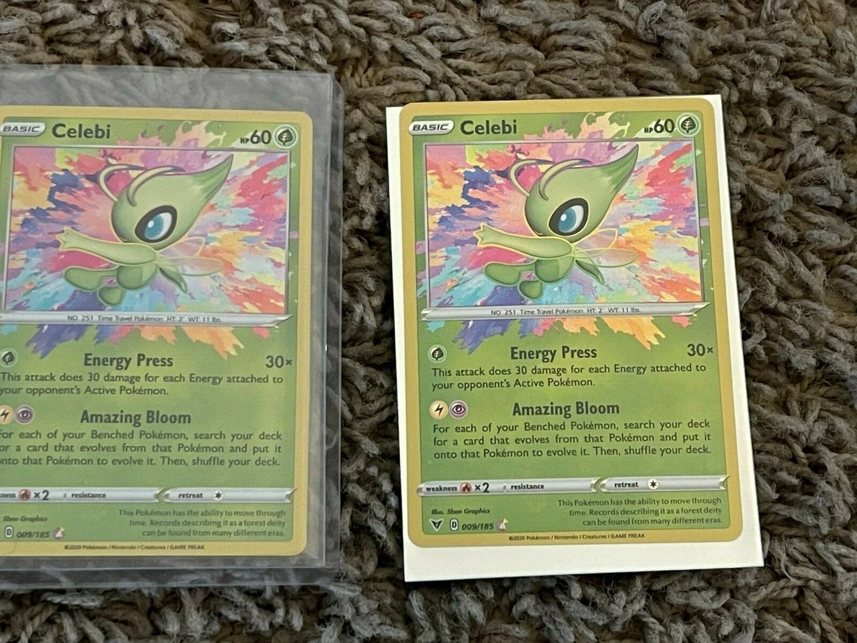 Rare Celebi Card