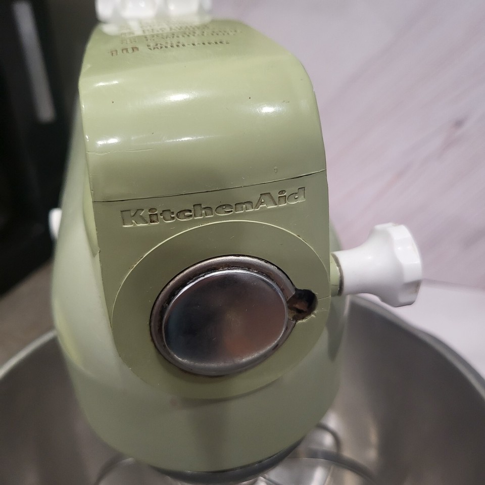 Vintage Retro KitchenAid 4C 4 Qt. Mid Century Avocado Green Works USA ...