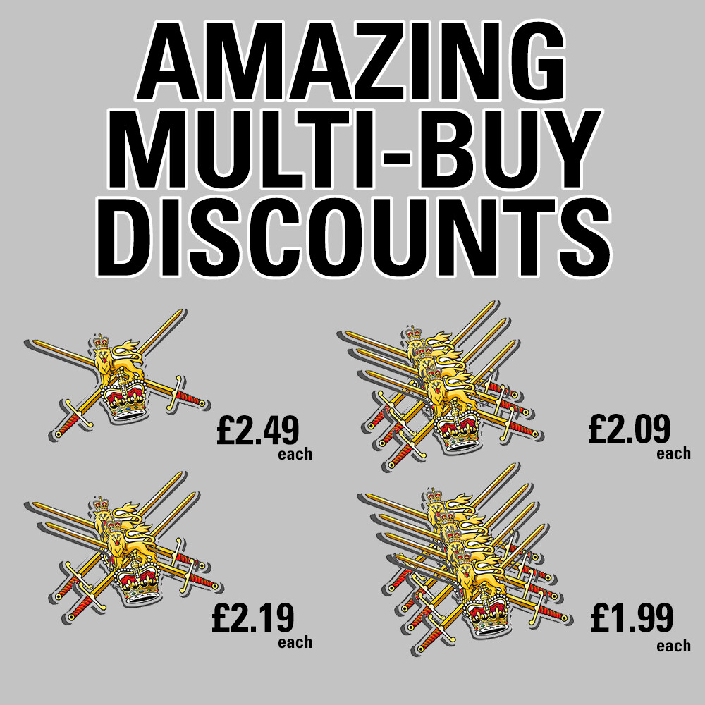 THE ROYAL ARMY PHYSICAL TRAINING CORPS STICKER - BRITISH ARMY - RAPTC ...