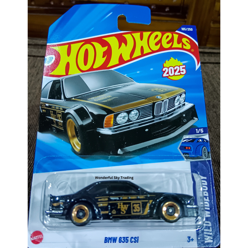 Hot Wheels 2025 Case H BMW 635 CSi Wild Widebody 185/250 With Free ...
